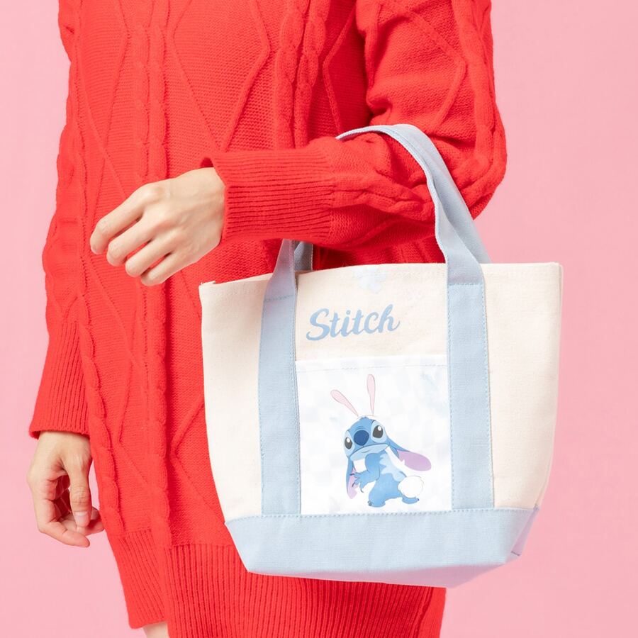 Miniso Lilo & Stitch Series Lunch Bag, Stitch Portable Lunch Bag ...