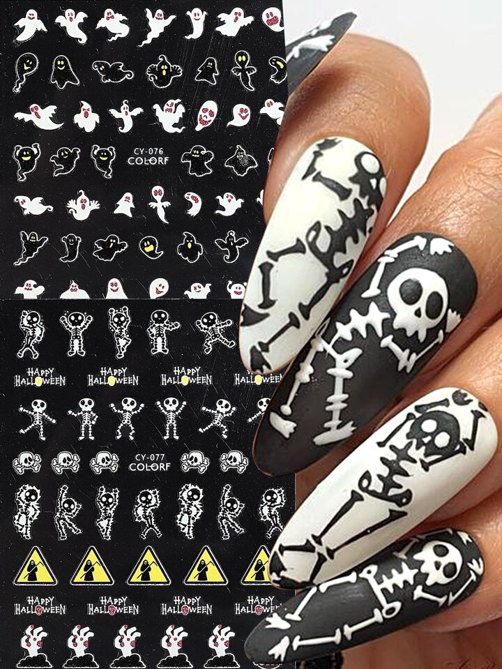 Skeleton Nails