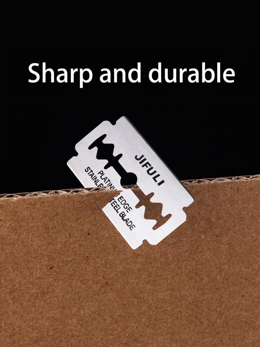 10 Pcs/ Classic Double Edge Safety Razor Blade Apply To Men Shaving ...