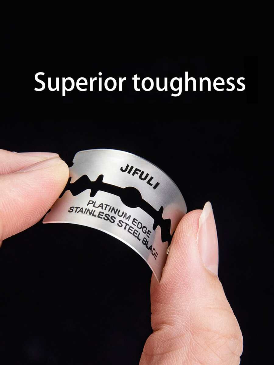 10 Pcs/ Classic Double Edge Safety Razor Blade Apply To Men Shaving ...