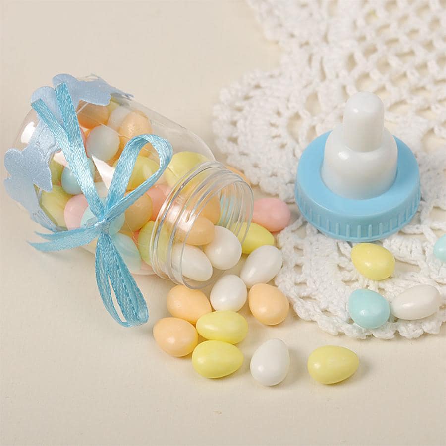 6pcs Mini Milk Bottle Shaped Candy Box Cartoon Creative Birthday ...