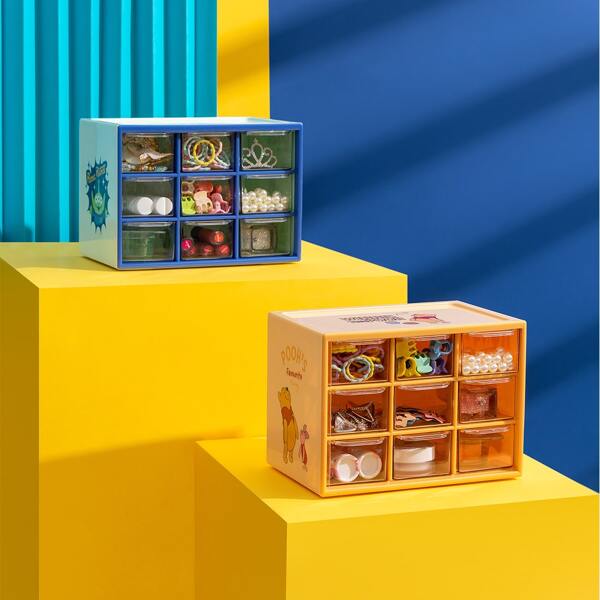 Miniso Toy Story Series Multi-Compartment Drawer Storage (Winnie The ...