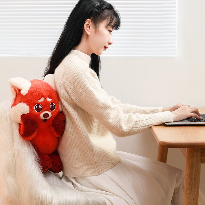 Miniso Disney Pixar Turning Red Series - Red Panda (Mei) Seated Doll ...