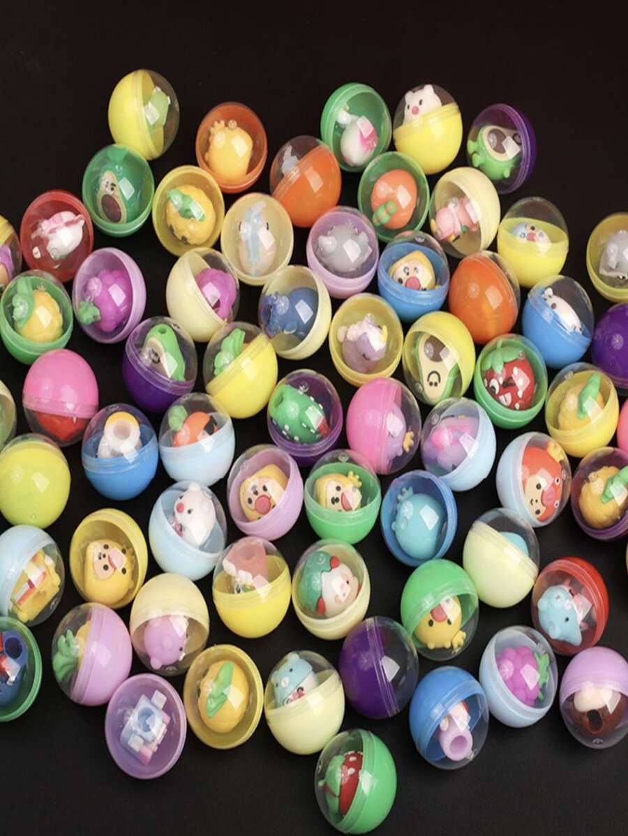 30pcs Random Mini Cute Capsule Toys in 32mm Colorful Balls for Kids ...
