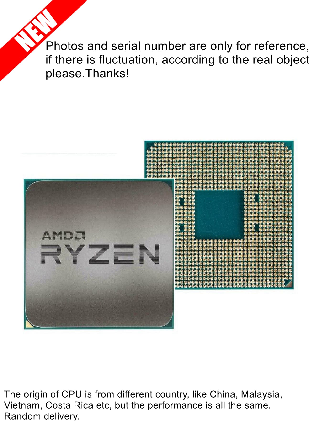AMD NEW Ryzen 5 R5 5500 3.6GHz 6-Core 12-Thread CPU Processor 7NM L3=16M Socket LGA AM4 | SHEIN USA