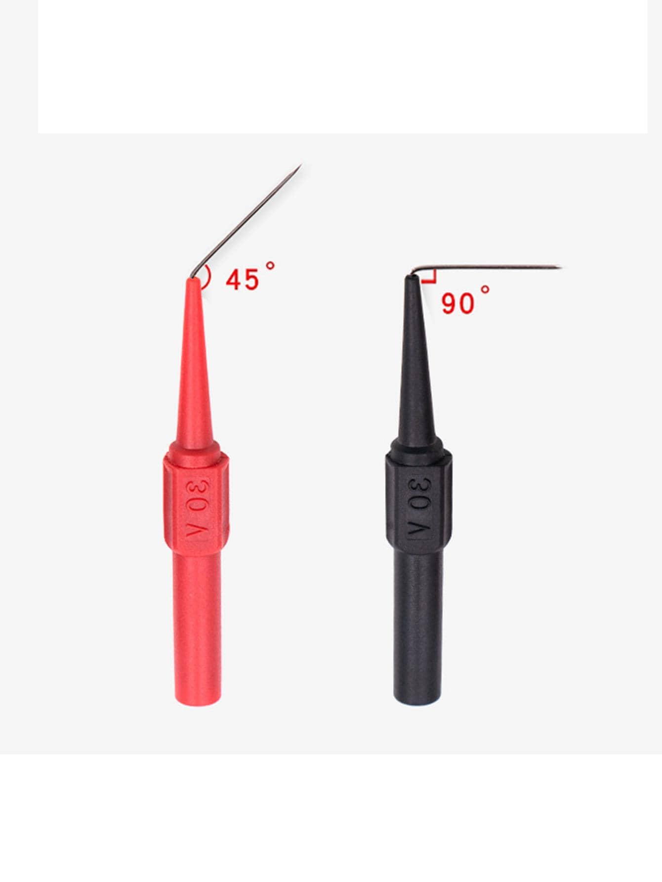 Cable De Extensión De Cable De Prueba De Multímetro De 30v Con Sonda De ...