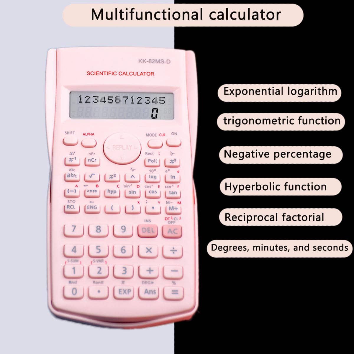 1pc White Multifunctional Function Counter Exam Timer For Students ...