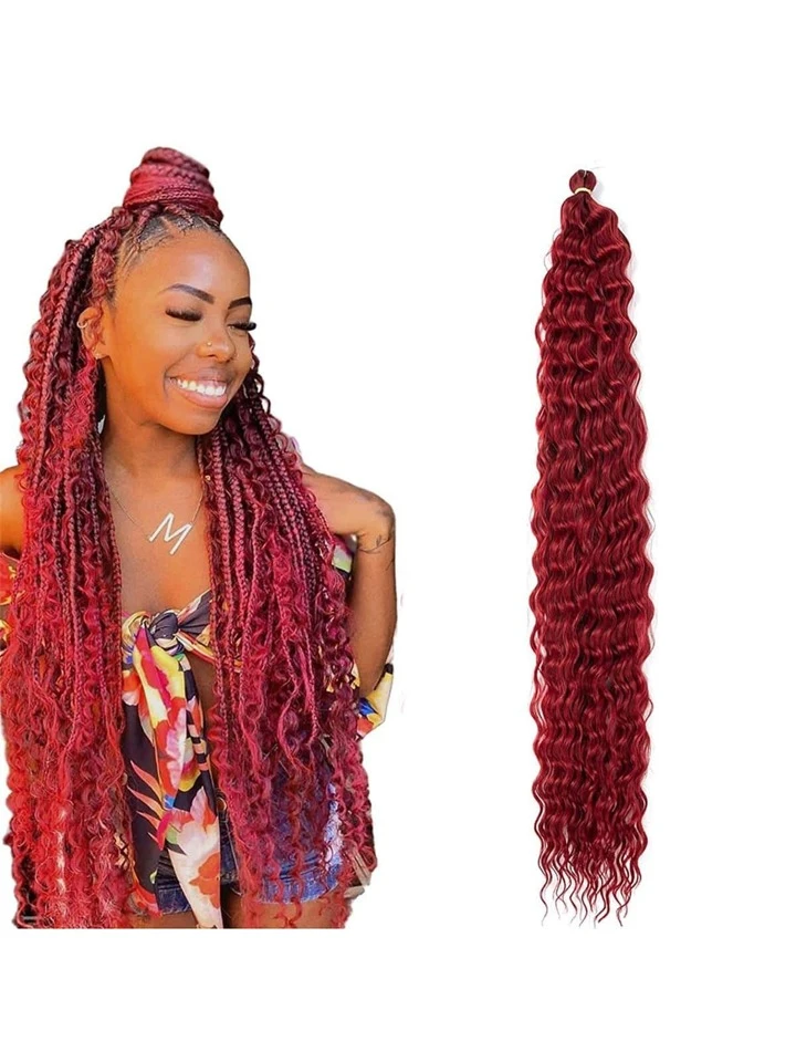 Red Twist Braids