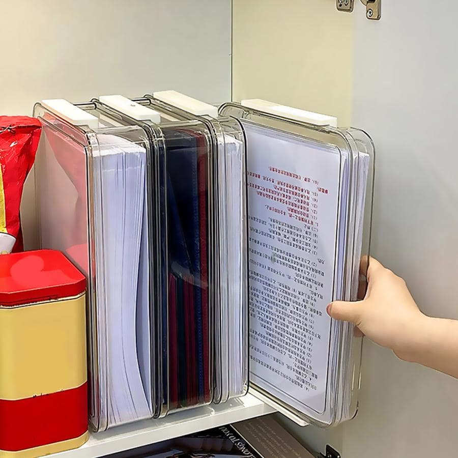 Certificate Storage Box/Transparent Household Certificate Storage Box ...