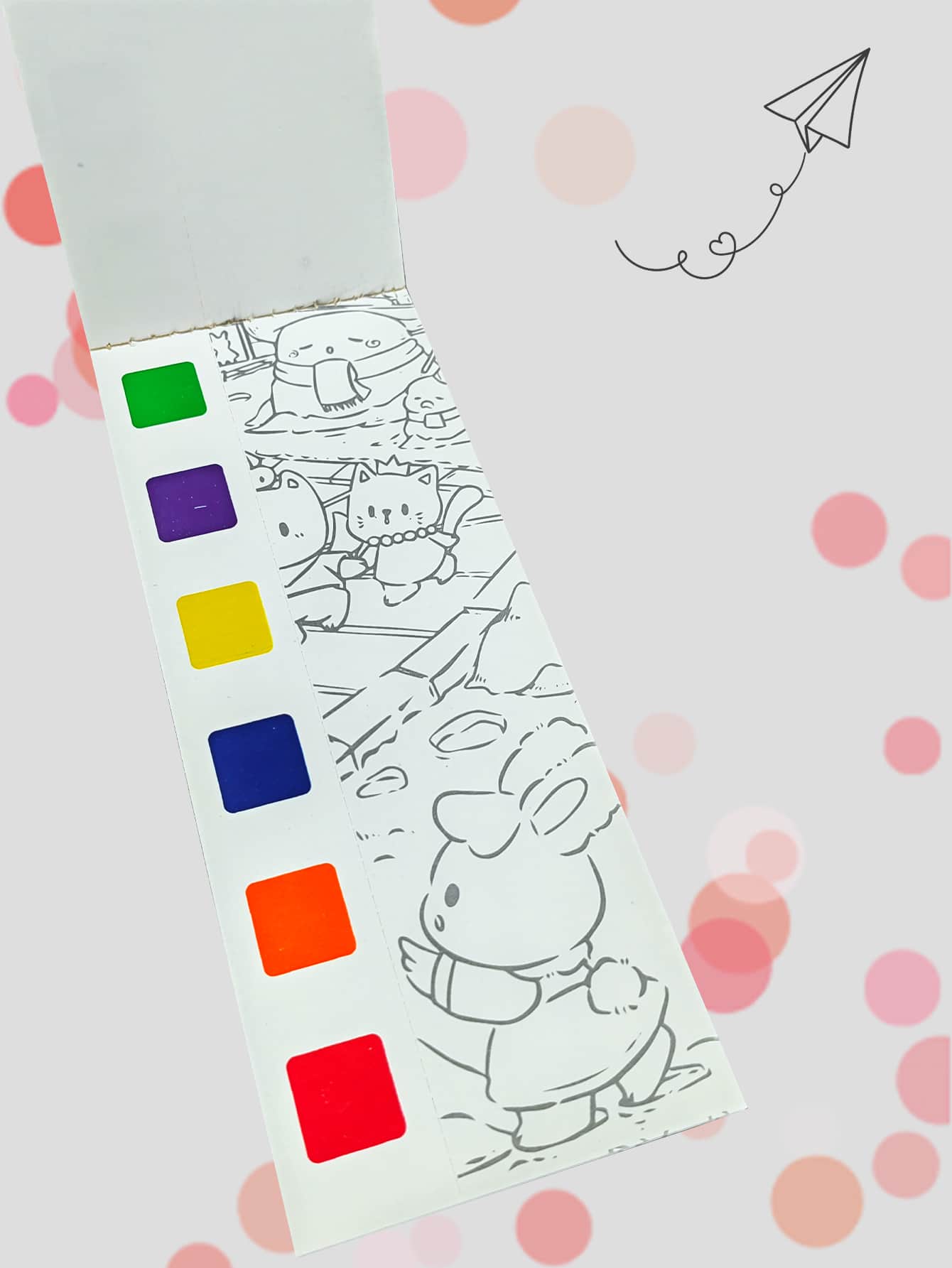 15pcs Non-repetitive Diy Cartoon Sticky Notes Sketchbook With ...