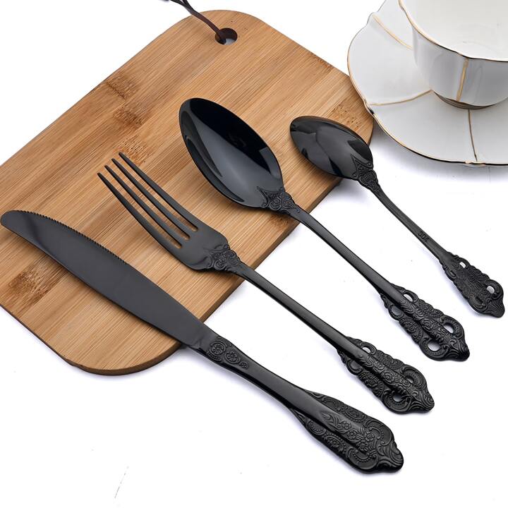 Gothic Knife And Fork Set