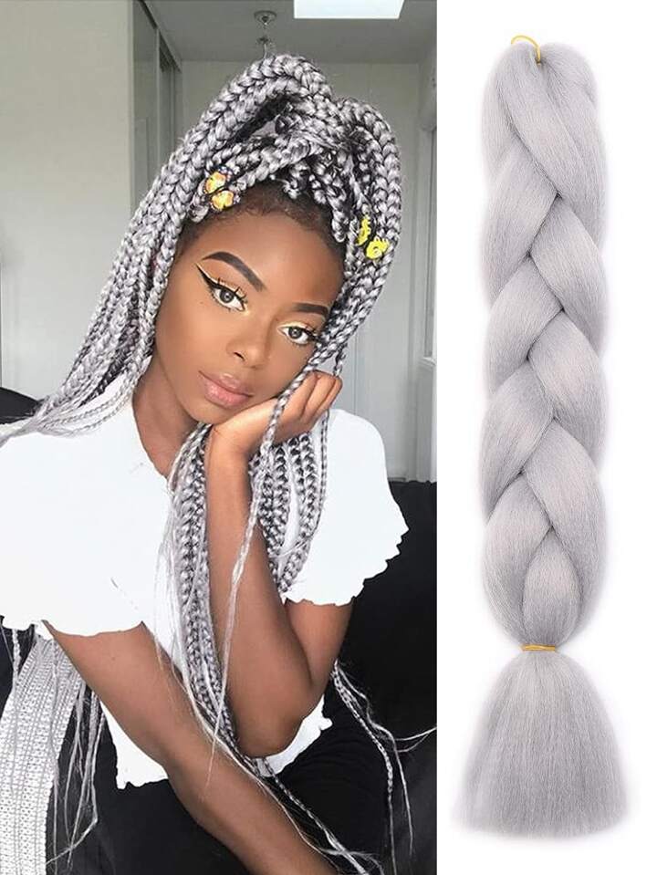 Jumbo Cornrows With Extensions