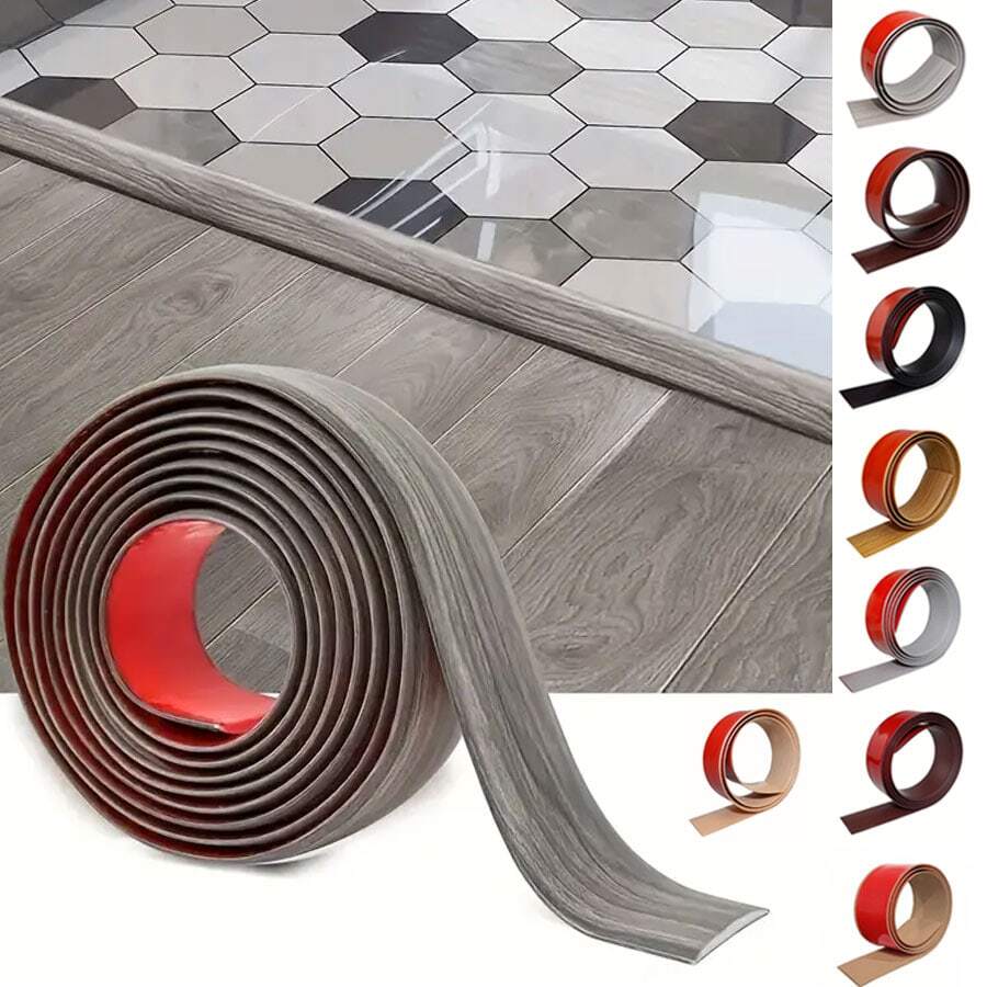 Laminate Flooring Strip, Flooring Divider Strip For Floor Gap, Carpet ...