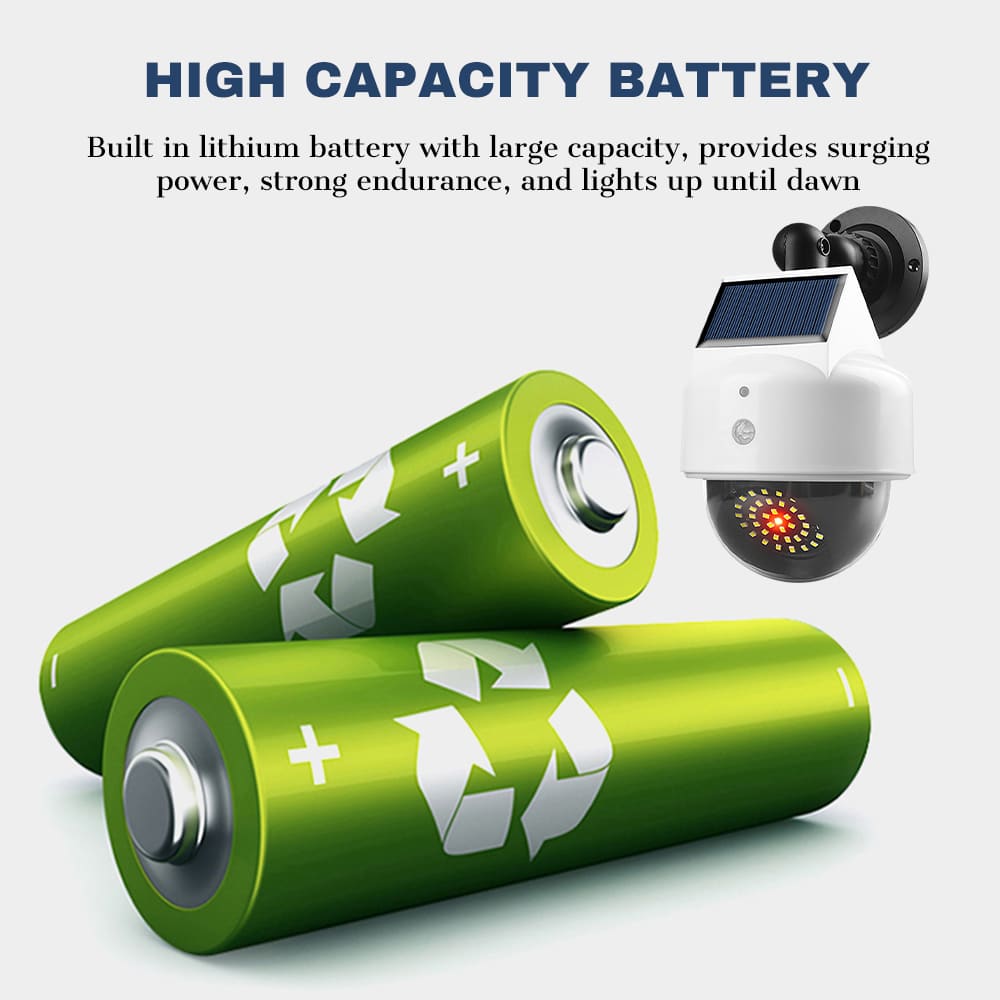 Outdoor Simulated Solar Lights, Fake Solar Surveillance Lights, Fake ...
