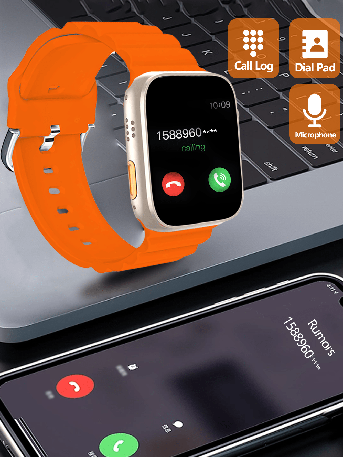 Universal Sports Smartwatch For Men And Women, Capable Of Answering And ...