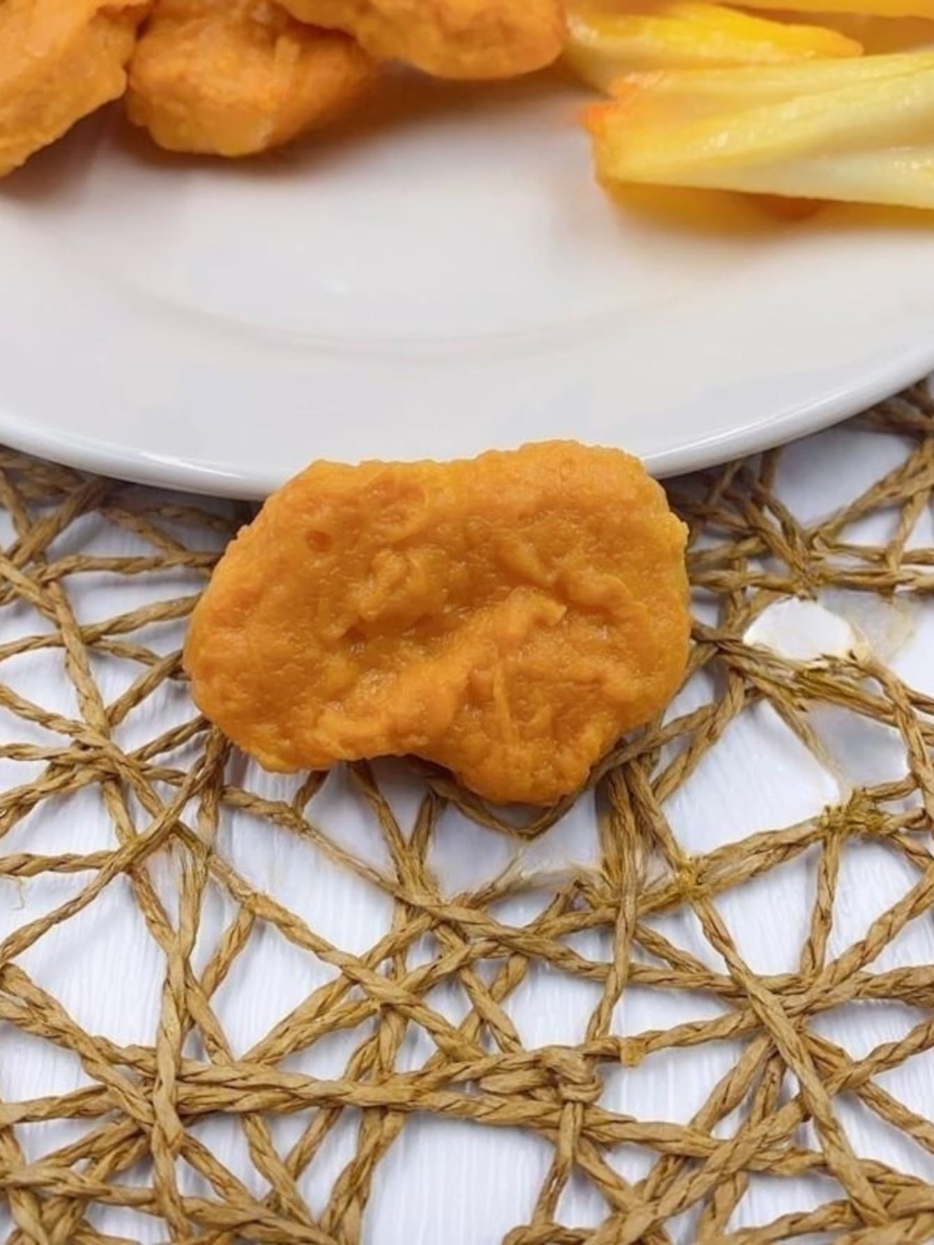 1pc Realistic Fried Chicken Nuggets & Golden Chicken Nuggets & French ...