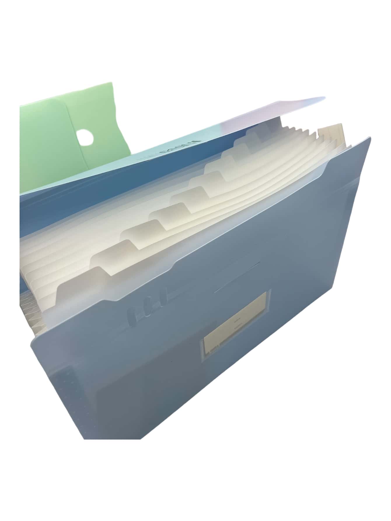 Folder con separadores fashion colores pastel de plástico colores al ...