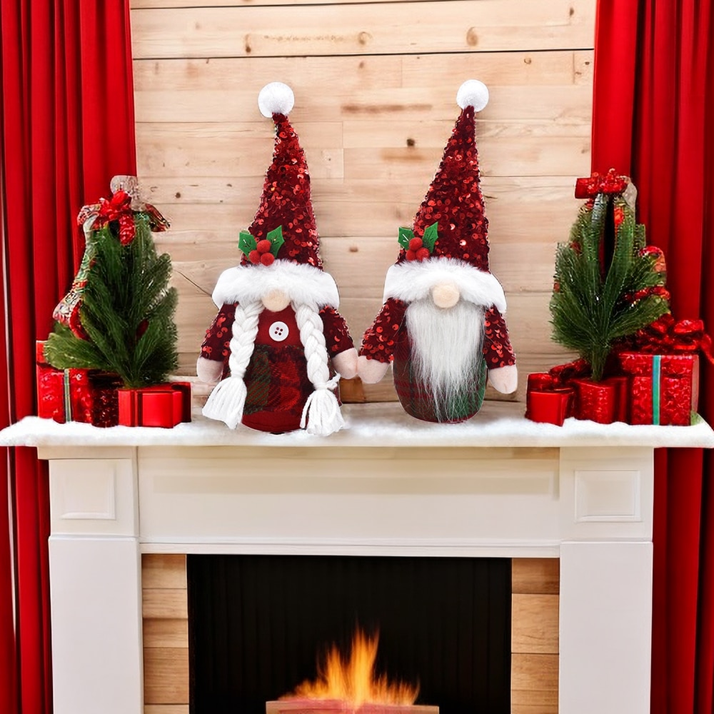 1pc Christmas Gnomes Christmas Decorations, Christmas Tree Gnome Doll ...