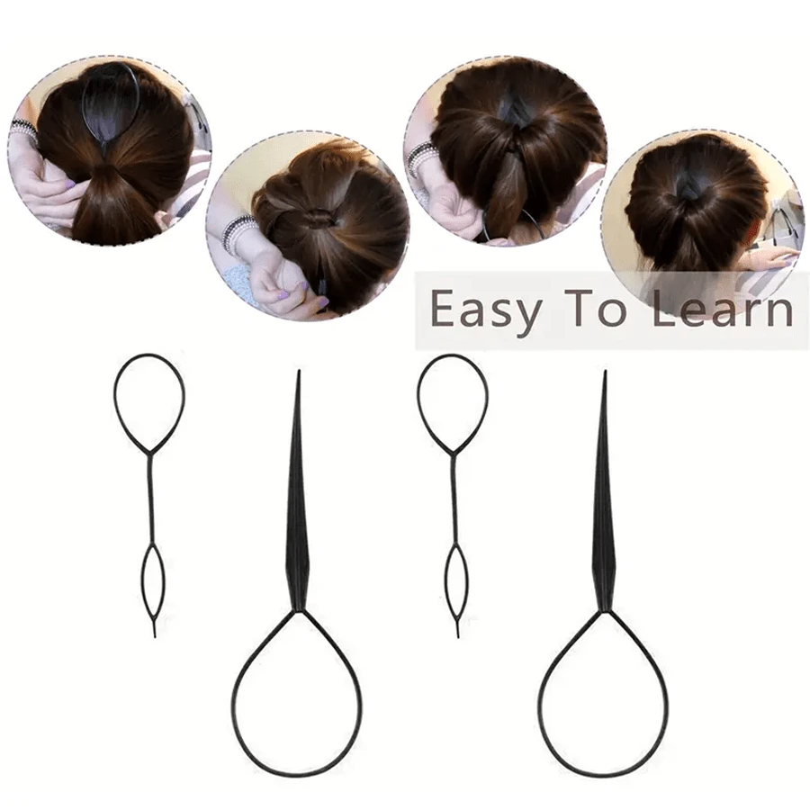 6ps Hair Pulling Needle Set Slouchy Shaper Children's Ball Head ...