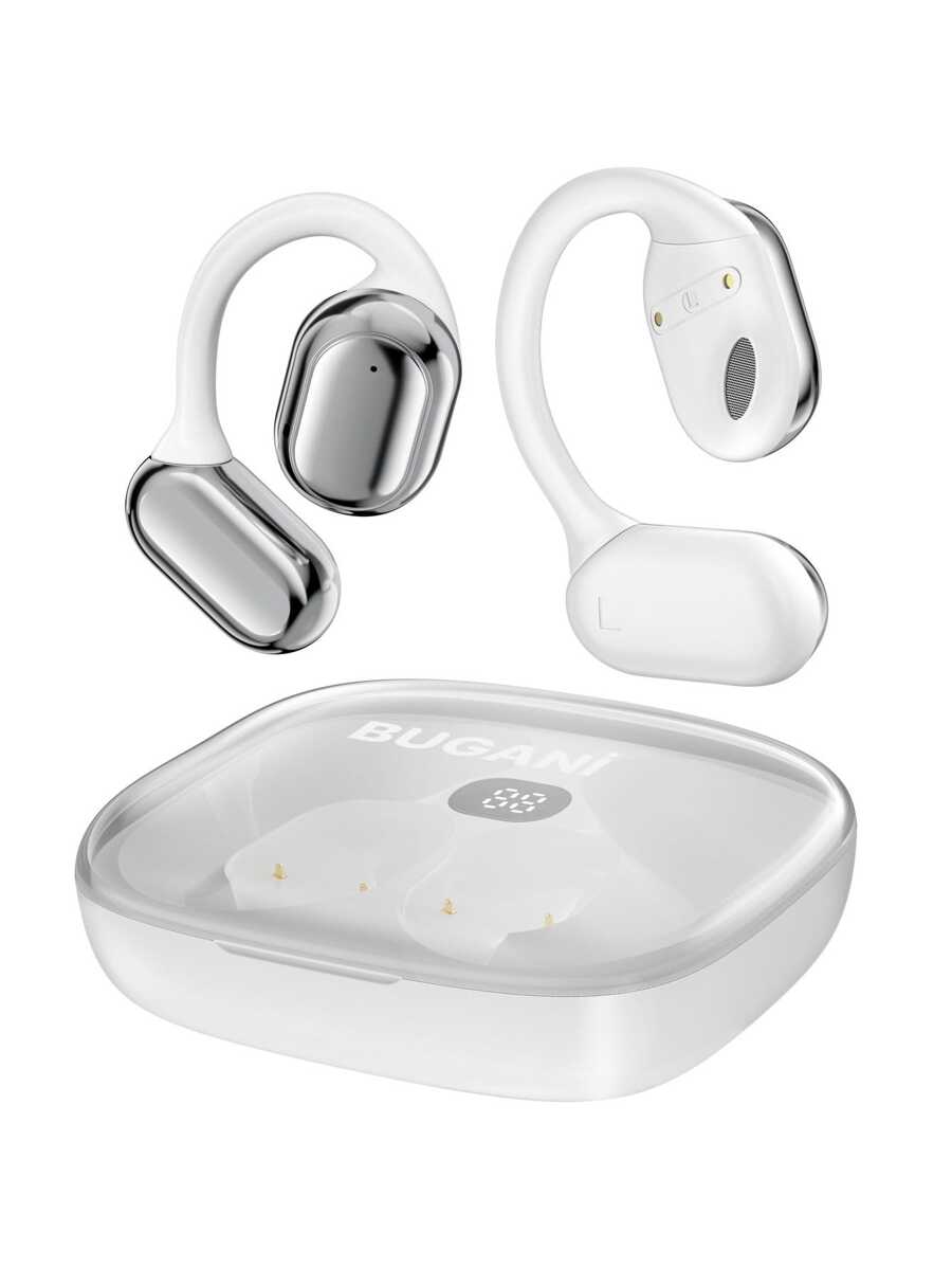 BUGANI Open Ear Headphones, Bluetooth 5.3 Wireless Headphones With Dual ...