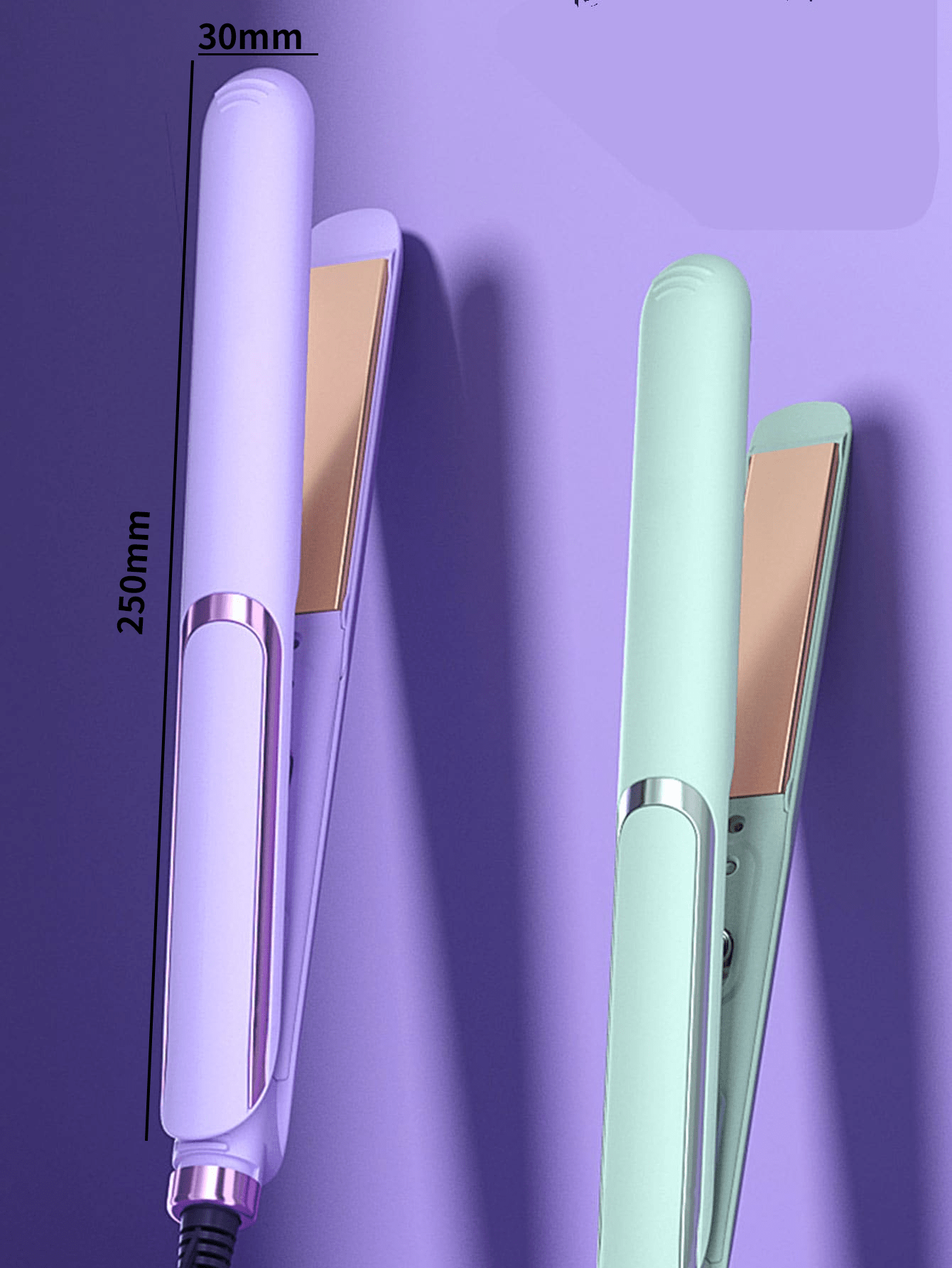 Ceramic 3-In-1 Curling Iron, Fluffy Clip, Straight Hair, Multi ...