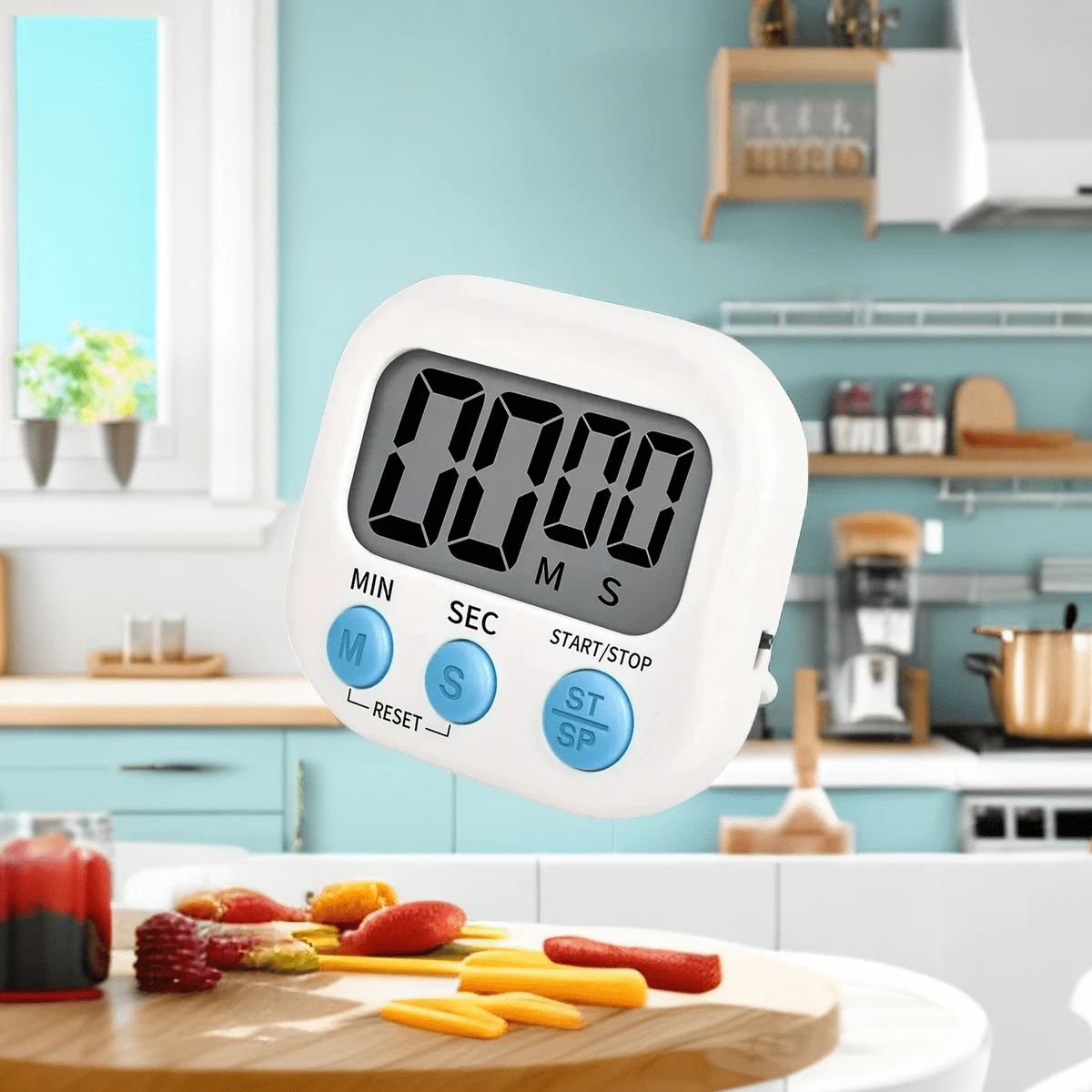 1pc Kitchen Electronic Learning Timer, Multifunctional Count Up & Count ...