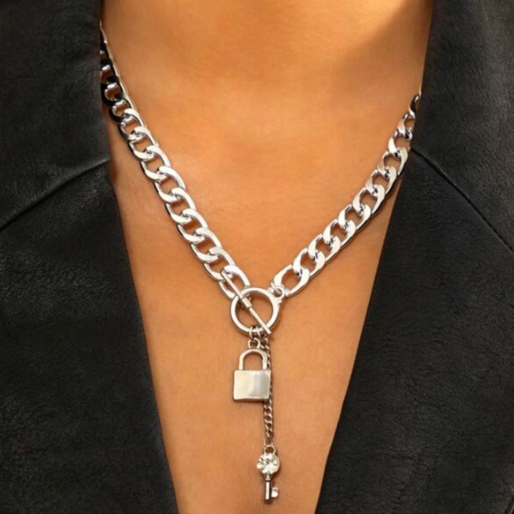 1017 ALYX 9SM SPIKE CHUNKY CHAIN NECKLACE JEWELLERY, 56% OFF