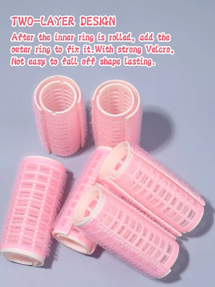 Hard Plastic Hair Rollers