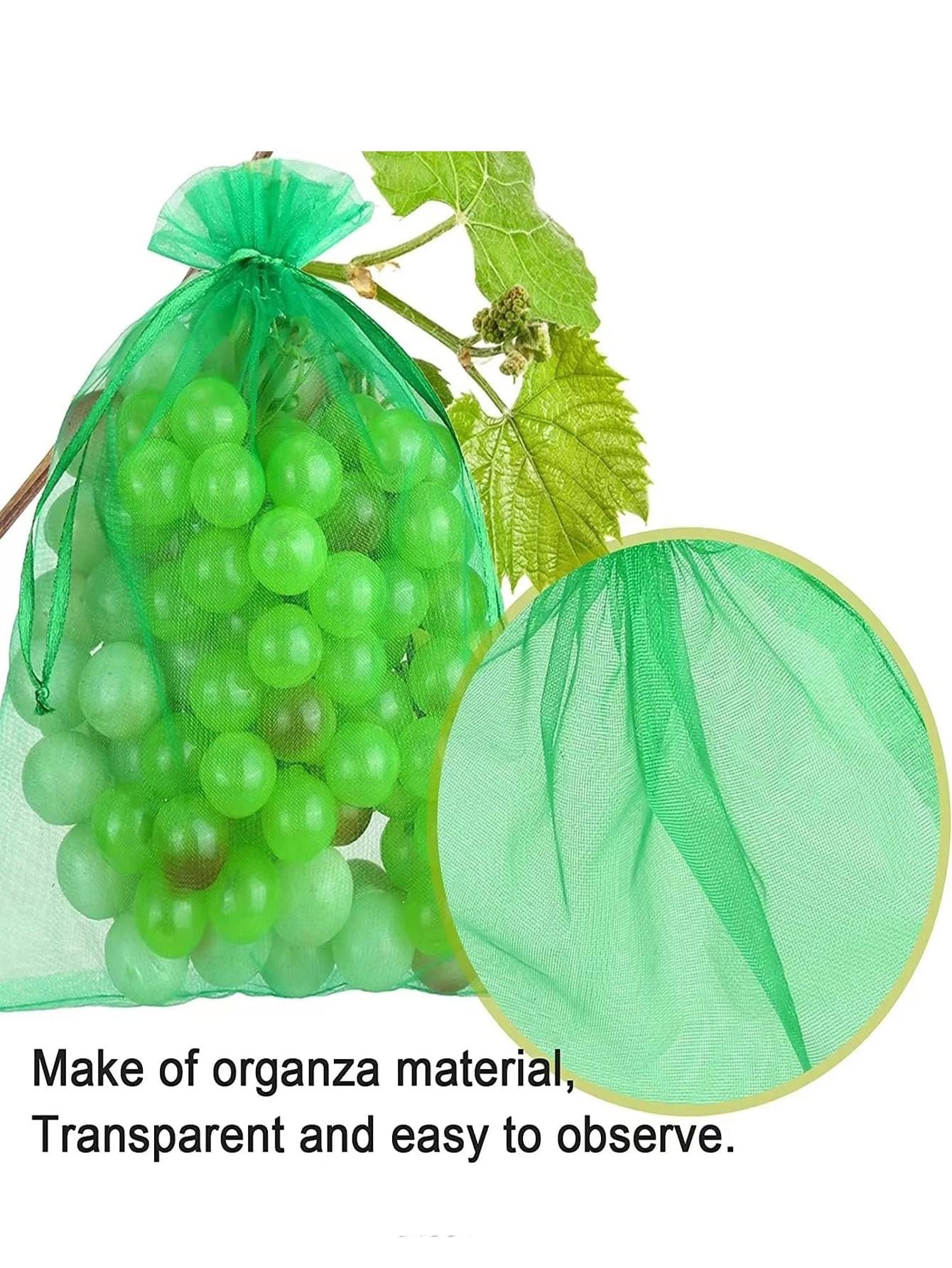 10pcs Garden Anti-bird Vegetable Grape Fruit Plant Protection Nets ...