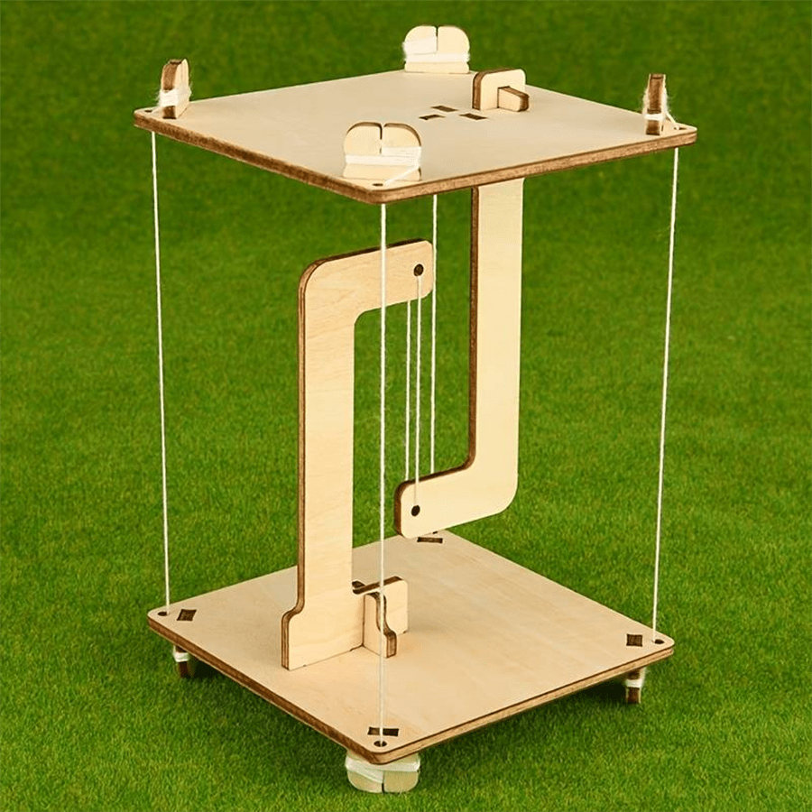 Wooden Diy Tensile Structure Building Kit 3d Puzzle Science Experiment ...