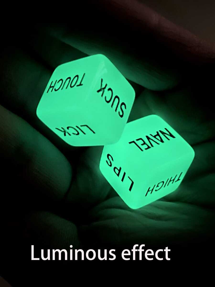 Glowing At Night Sex Words And Poses Dice Adult Couple Sex Games Adult Couple Sex Toy Supplies