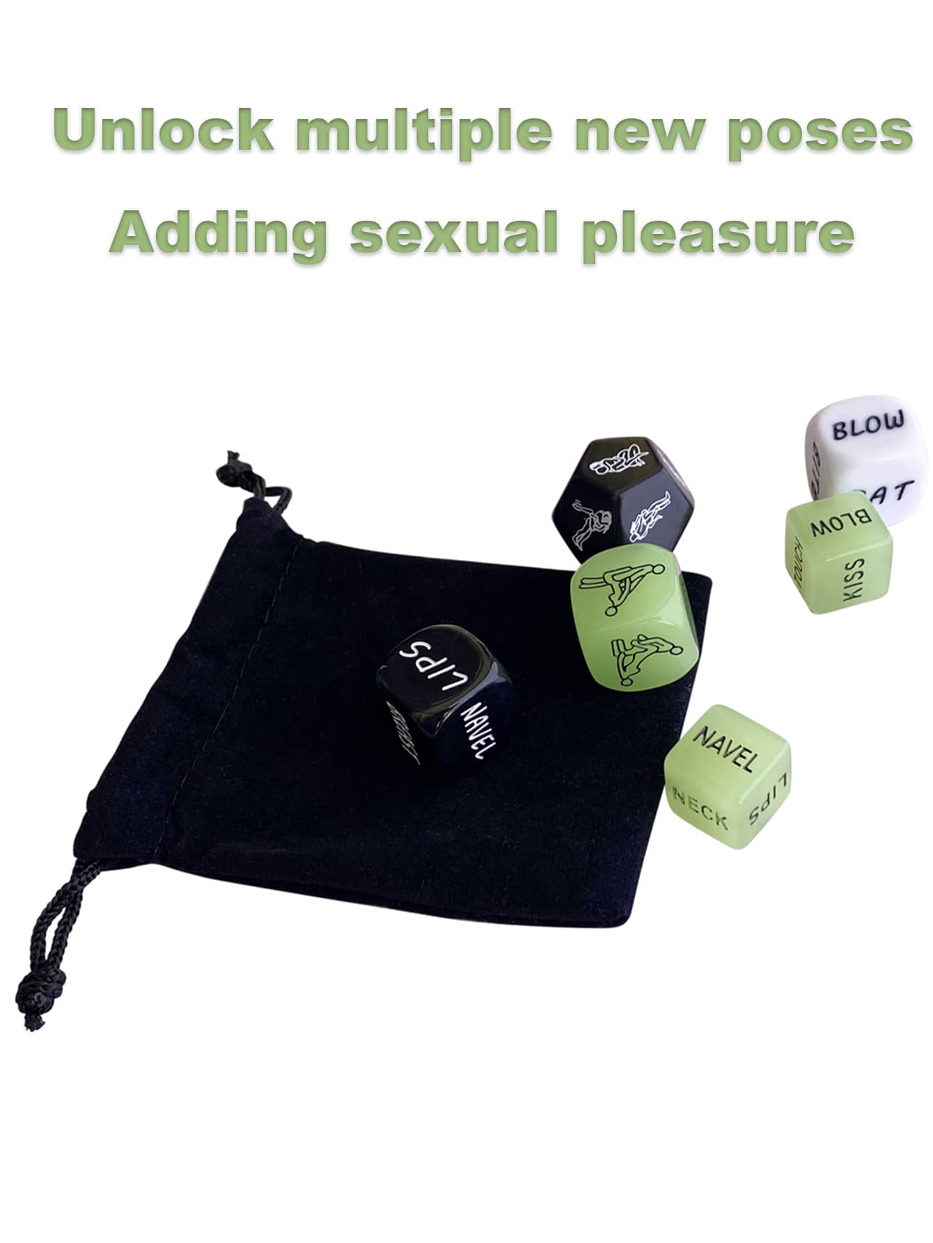 Glowing At Night Sex Words And Poses Dice Adult Couple Sex Games Adult Couple Sex Toy Supplies
