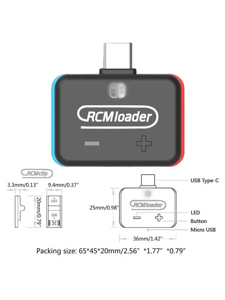 Upgraded Switch RCM Loader One Payloads Injector Tool Sets, Plug & Play ...
