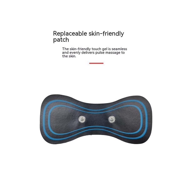 Neck Pulse Massage Patch Portable Electrotherapy Mini Massager ...