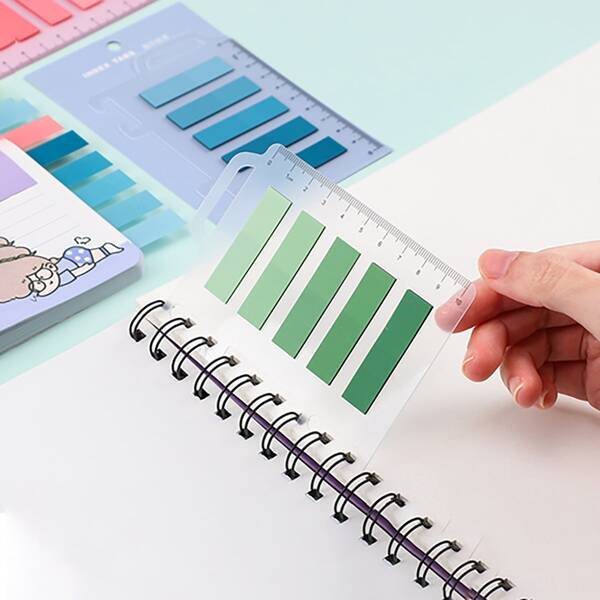 20pcs Marking Sticky Notes Bookmarks, Colorful Writable Index ...