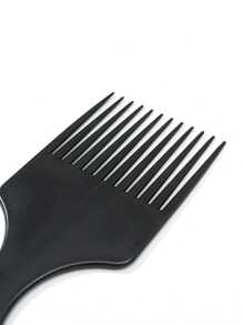 1pc Plastic Wide Hair Pick Comb, Hair Picks For Afro Hair, Plastic Afro ...