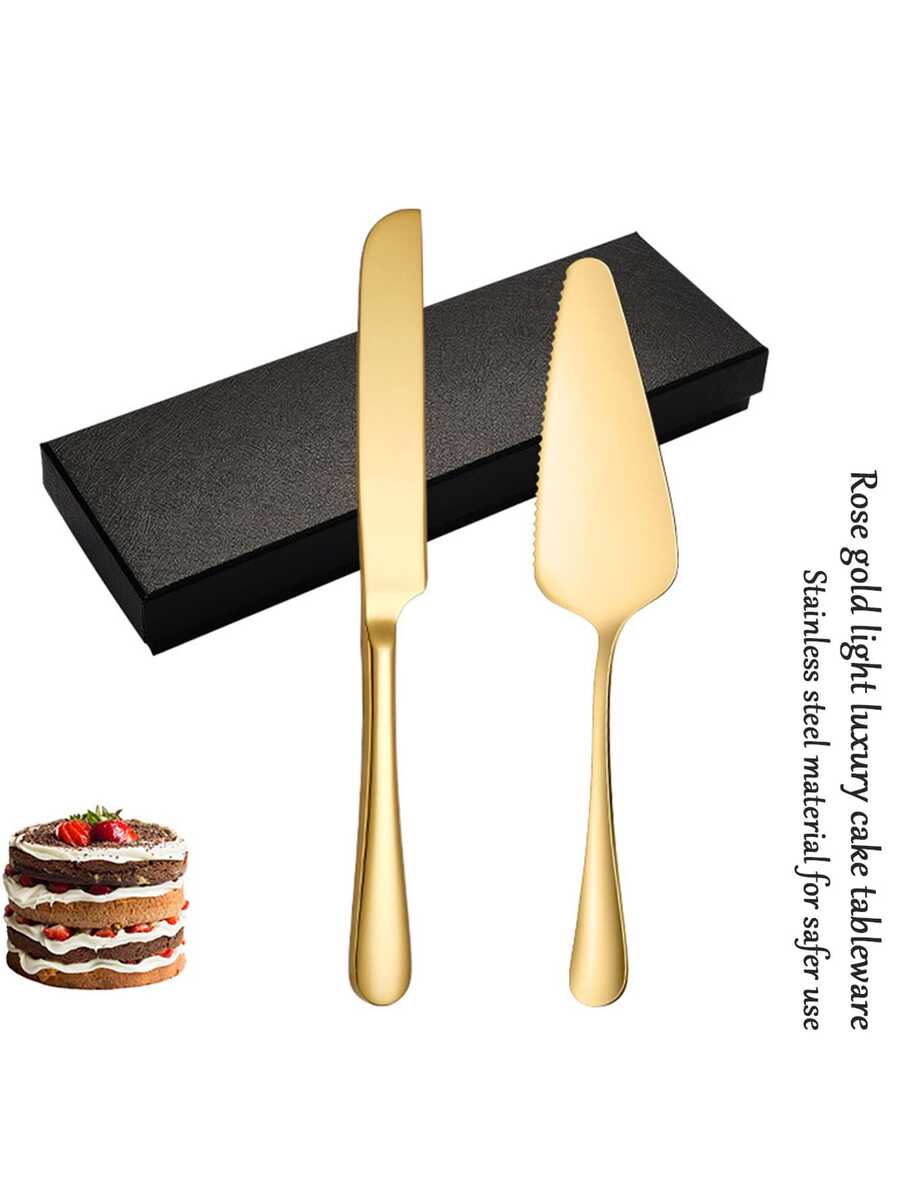 Luxury Cutlery Set For Family Desserts And Cakes, Including Stainless ...