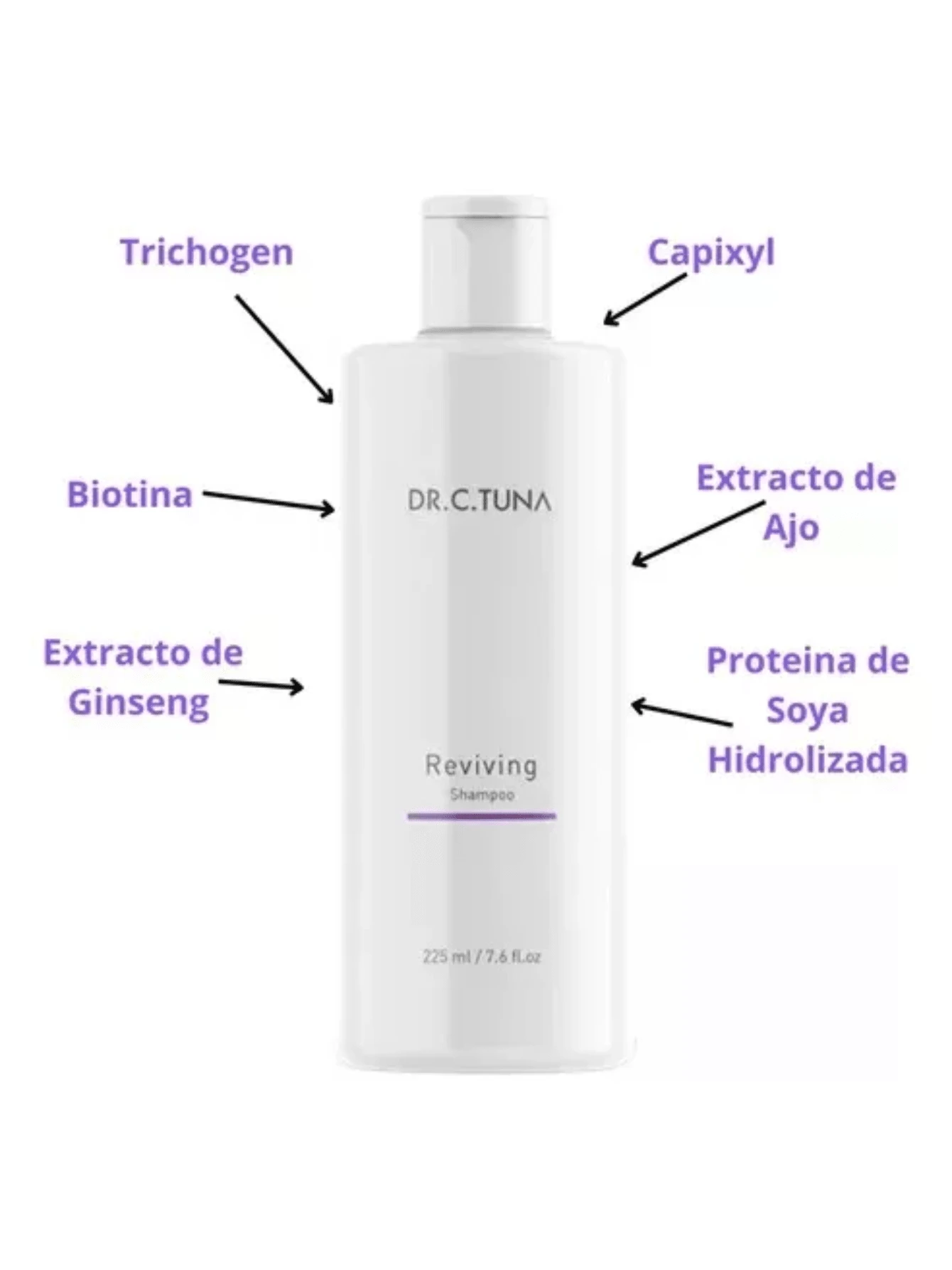 Farmasi Reviving Shampoo With Garlic, Capixyl And Trichogen | SHEIN USA