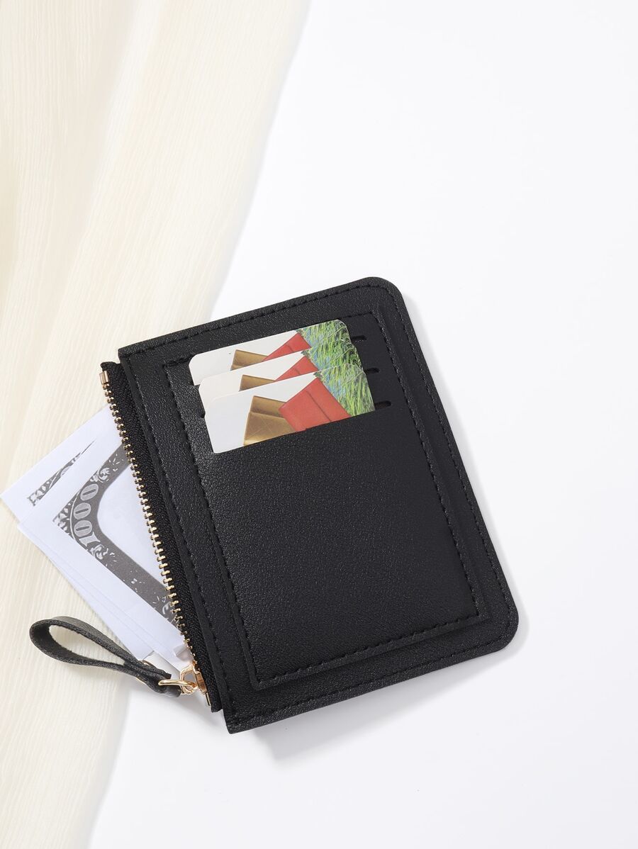 SOUTHLAND&KANGAROO Flip Cover Letter Embossed Zipper Small Wallet Coin ...