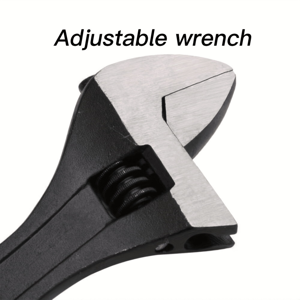 Black Precise Adjustable Wrench | SHEIN UK