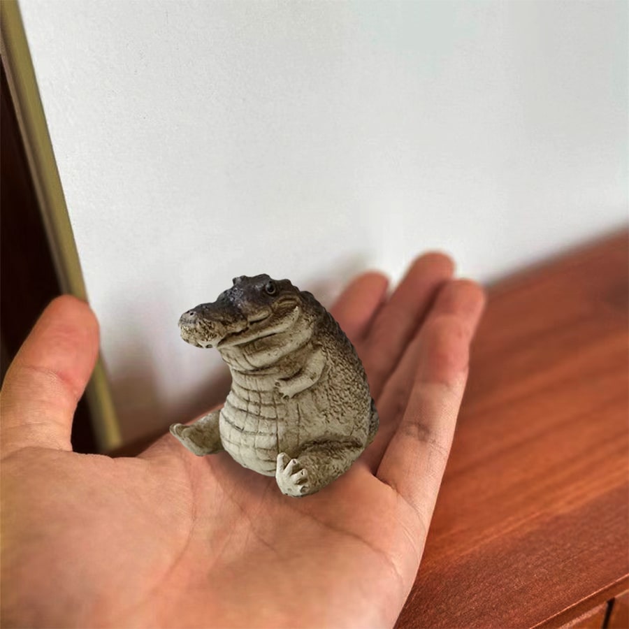 Small Crocodile Ornament | SHEIN USA