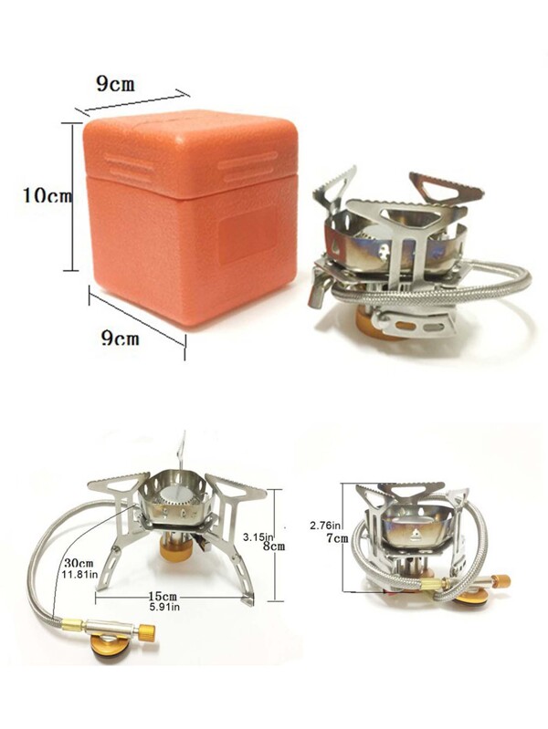 Portable Camping Stove Split Type Flat Gas Stove With Electronic ...