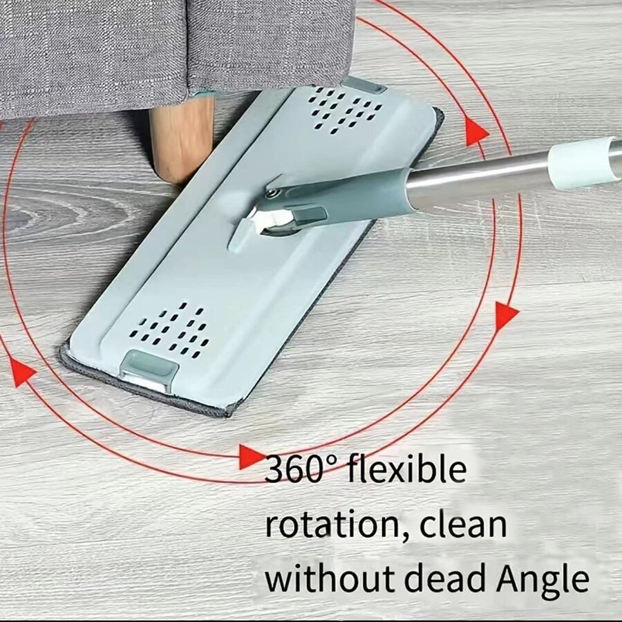 Dweilen en emmers een set rij-emmers met dubbele gaten, handsfree dweil ...