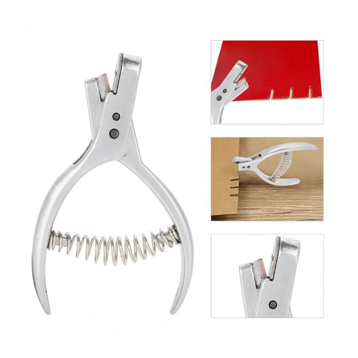 1pc Hole Puncher Paper Cutting Pliers With U-shaped Notch For Garment ...