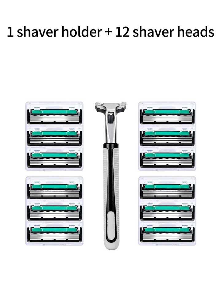 Razor Blades Shaving Face