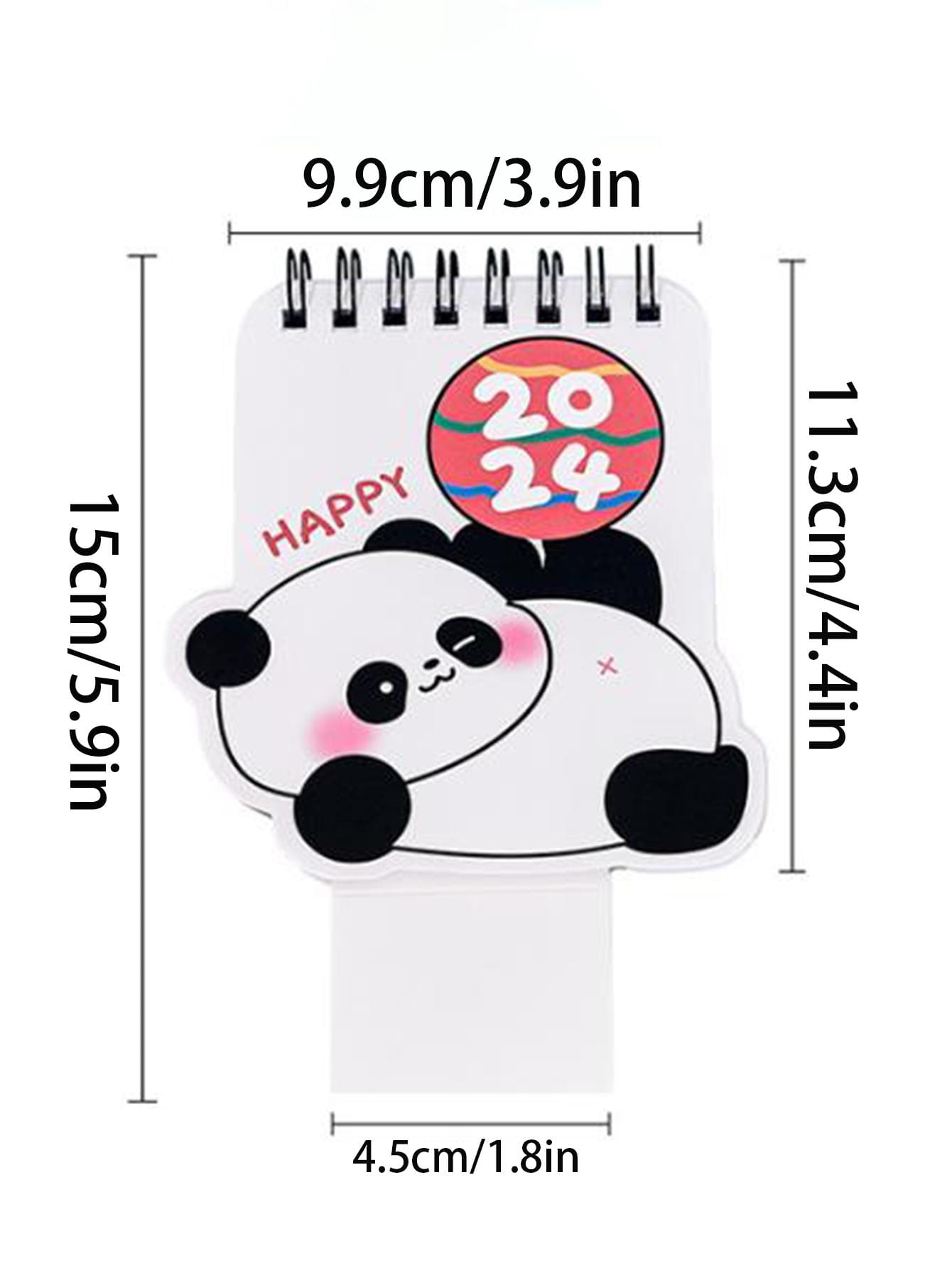 Cute Cartoon Panda Pattern Mini Desk Calendar | SHEIN USA