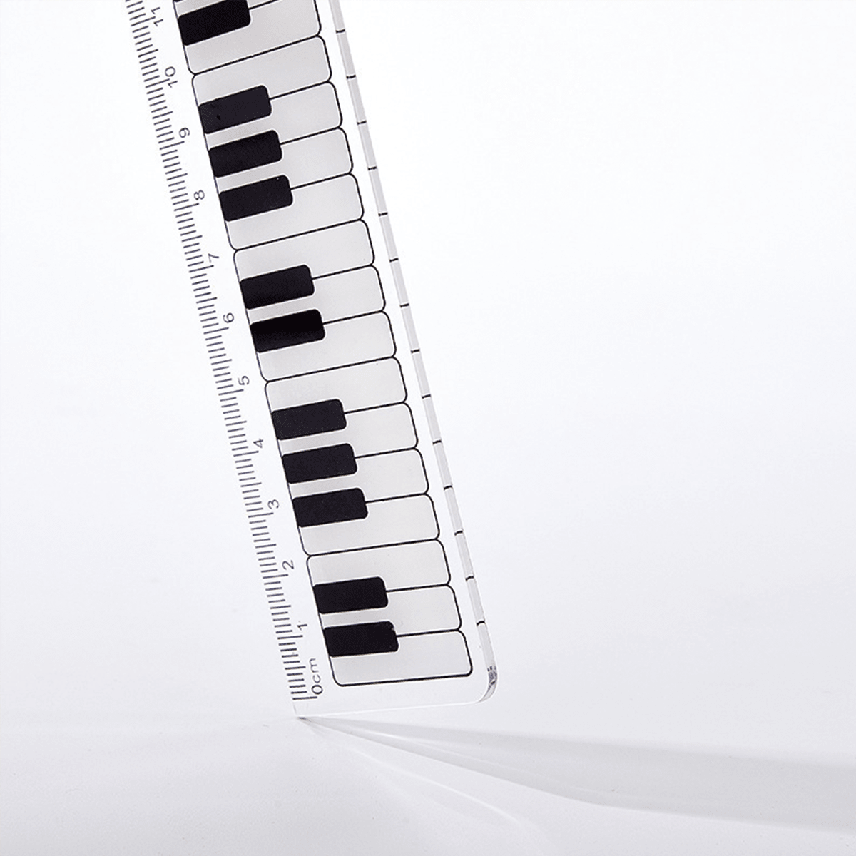 1 Pc Plastic Ruler ,Sheet Music Ruler, Straight Ruler Plastic Measuring ...