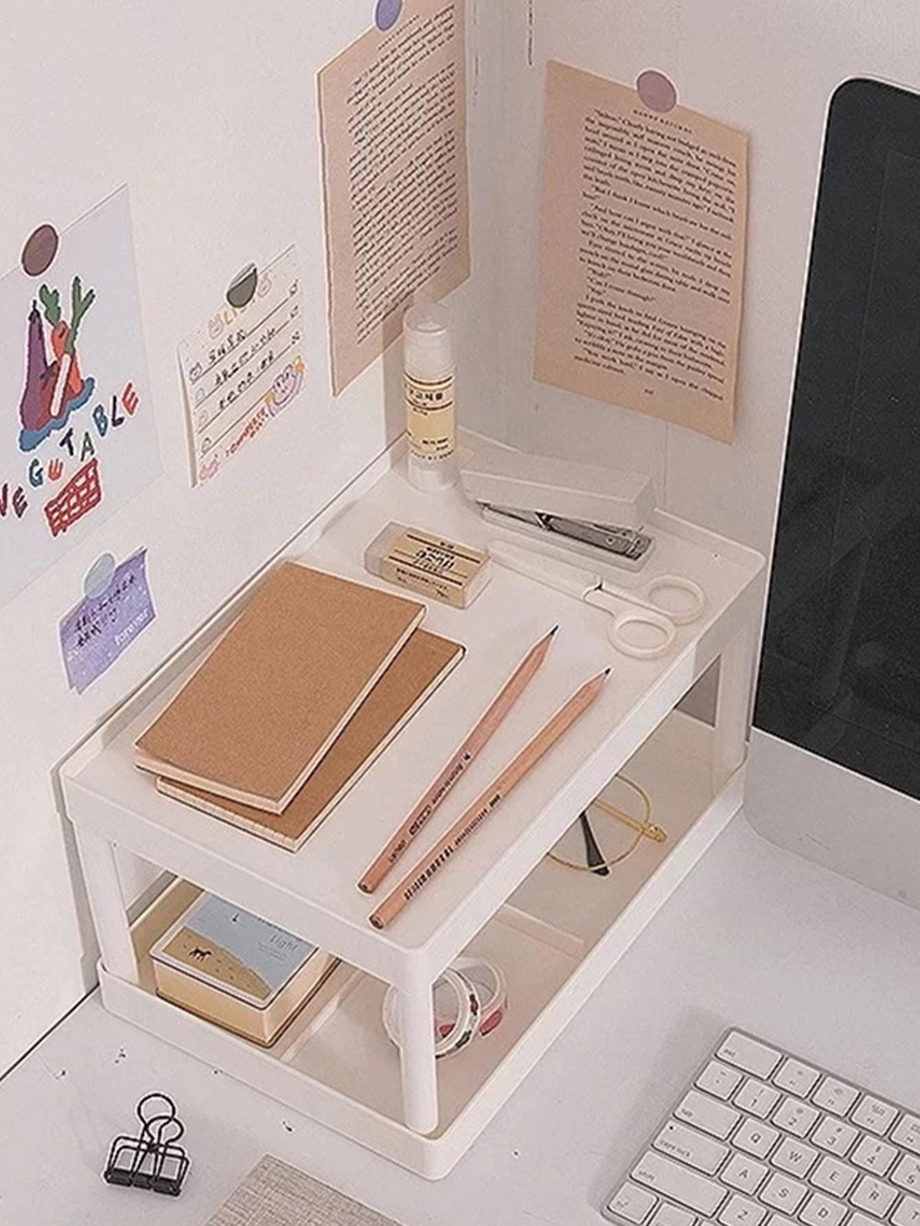 1pc Multifunction Desktop Storage Rack | SHEIN UK