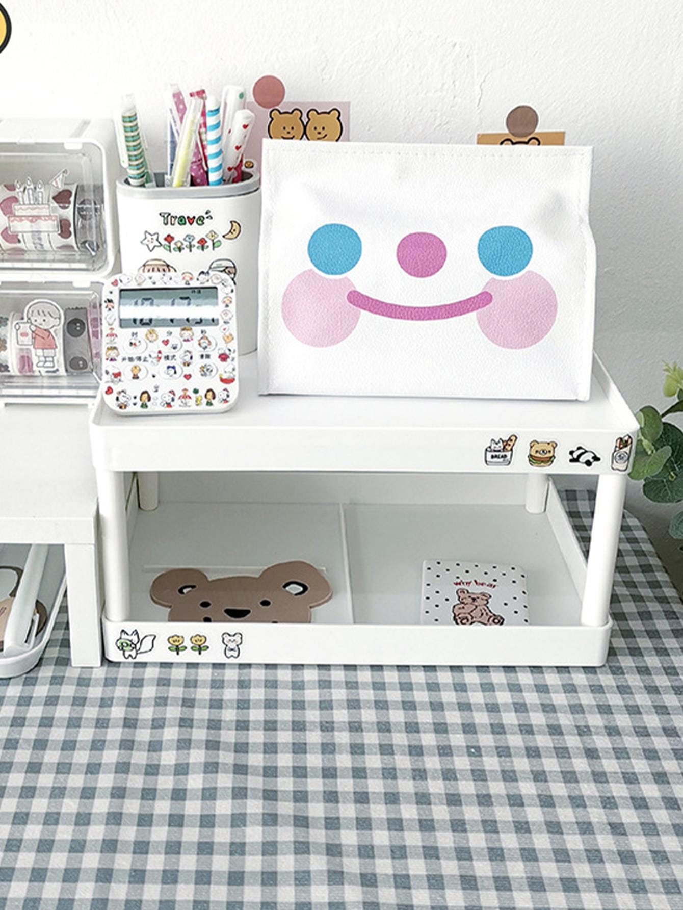 1pc Multifunction Desktop Storage Rack | SHEIN UK