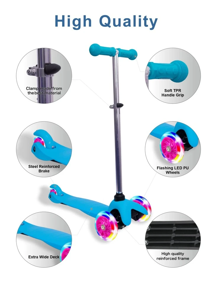 Kick Scooter Lighted Wheels